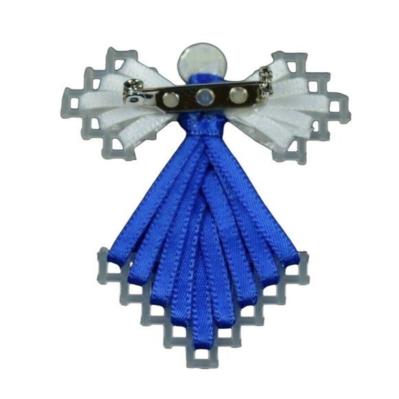 Unbranded | Jewelry | Handmade Colorful Plastic Canvas Ribbon Angel ...